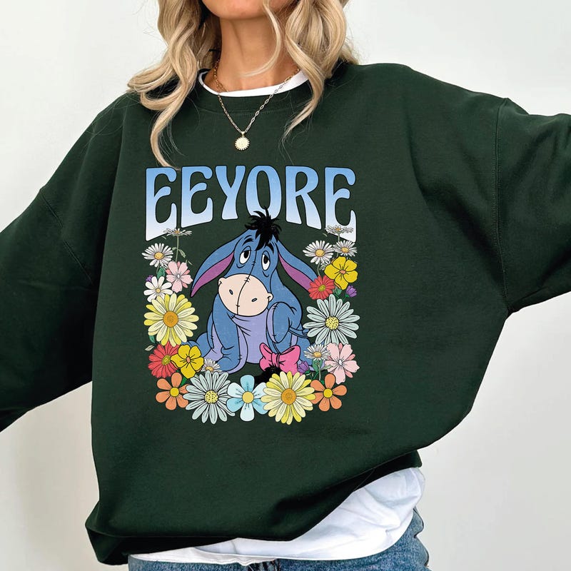 Eeyore Sweatshirt - Etsy