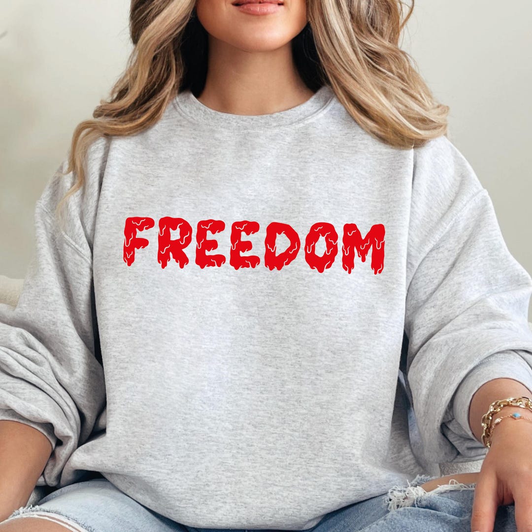 Charlie Kirk Freedom Sweatshirt, Charlie Kirk Freedom Hoodie, Freedom ...