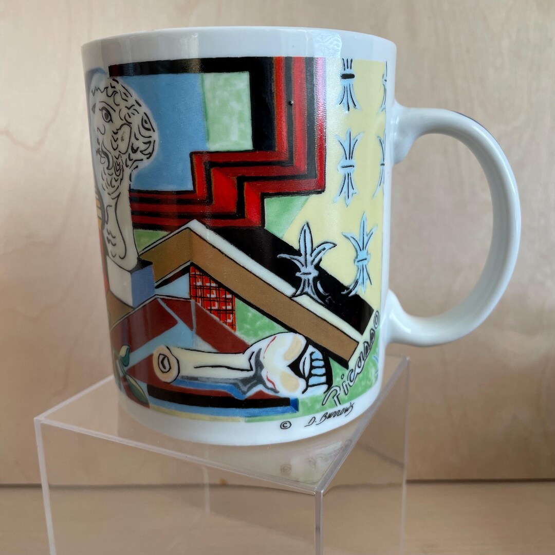 CHALEUR Master Cubists - Pablo Picasso - “pierrot and Harlequin” Mug - Etsy
