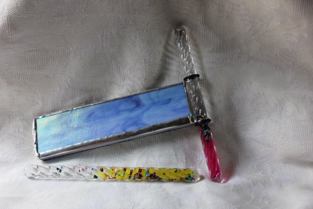 Iridescent Blue Oil Wand Scope With Extra Wand - Etsy