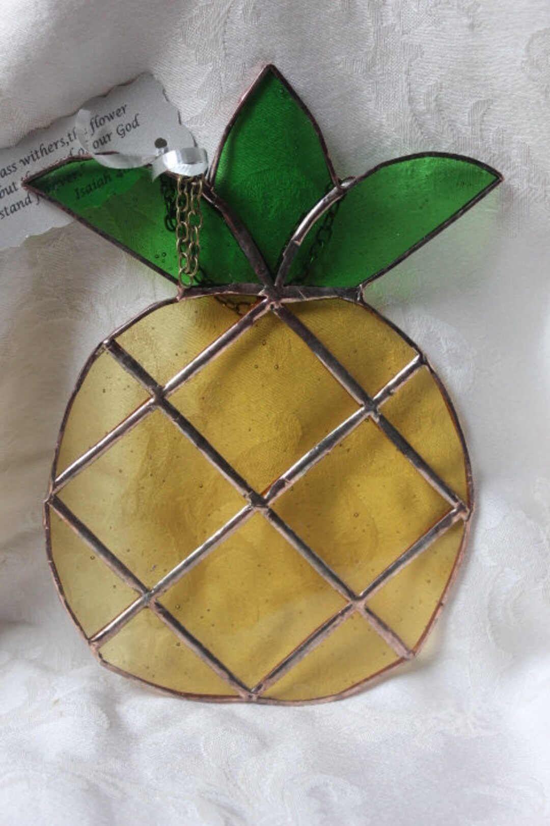 Stained Glass Pineapple - Etsy