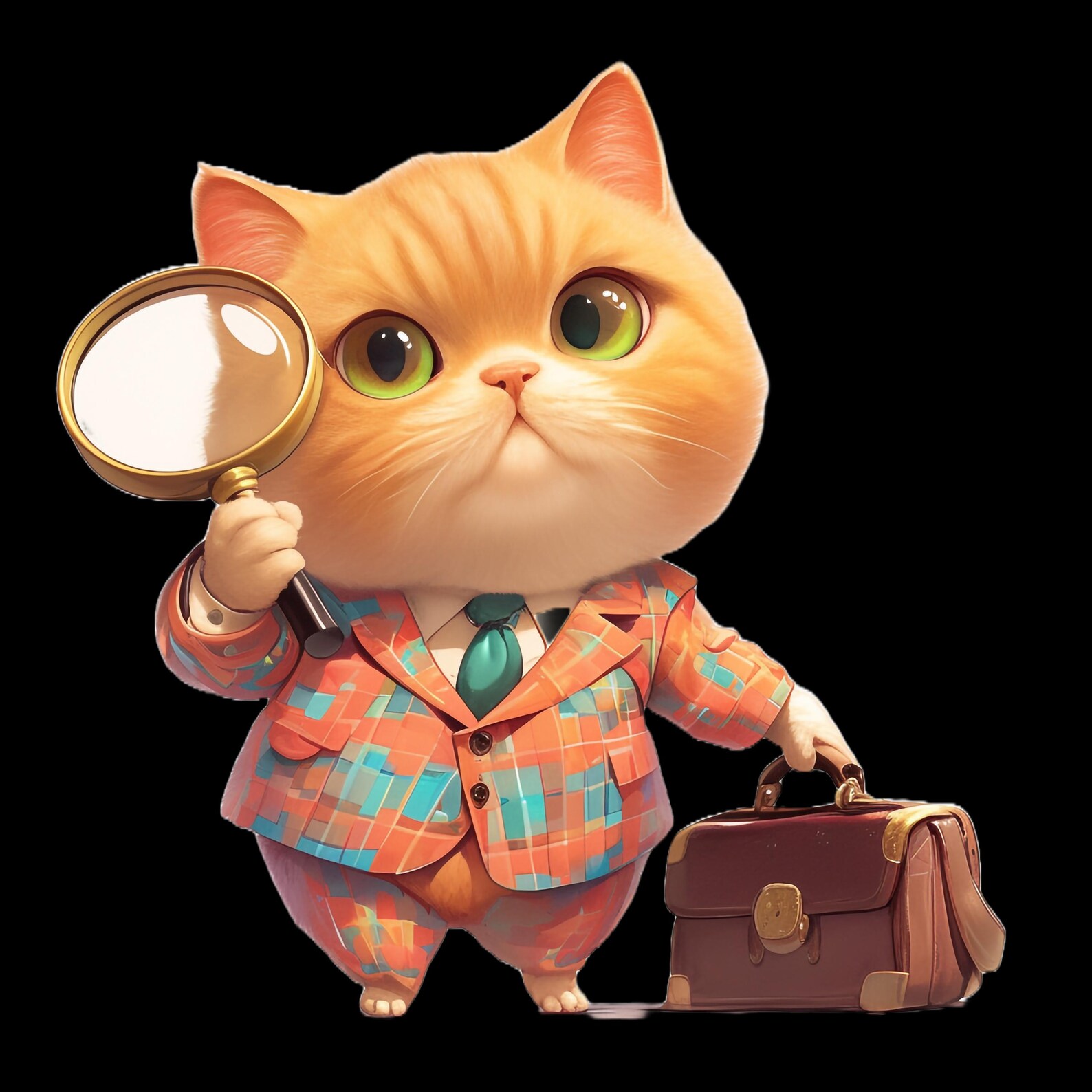 FBI Cat Clipart Bundle | Sleek Mystery Art (digital Download) - Etsy
