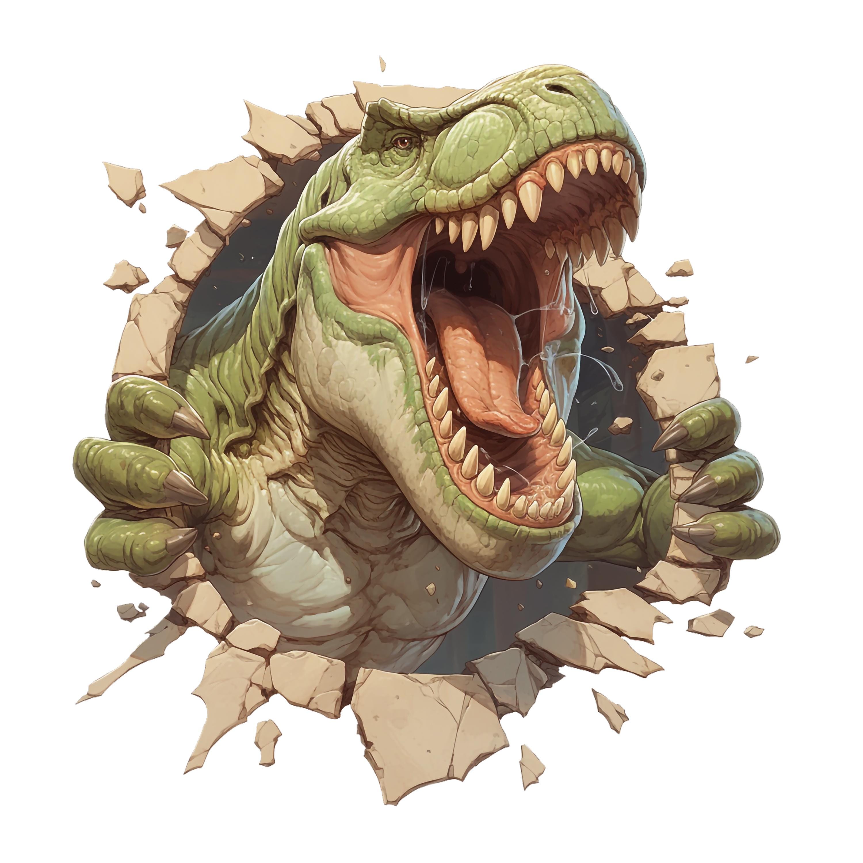 3D Dinosaur Clipart Bundle: Realistic Prehistoric Art (digital Download ...