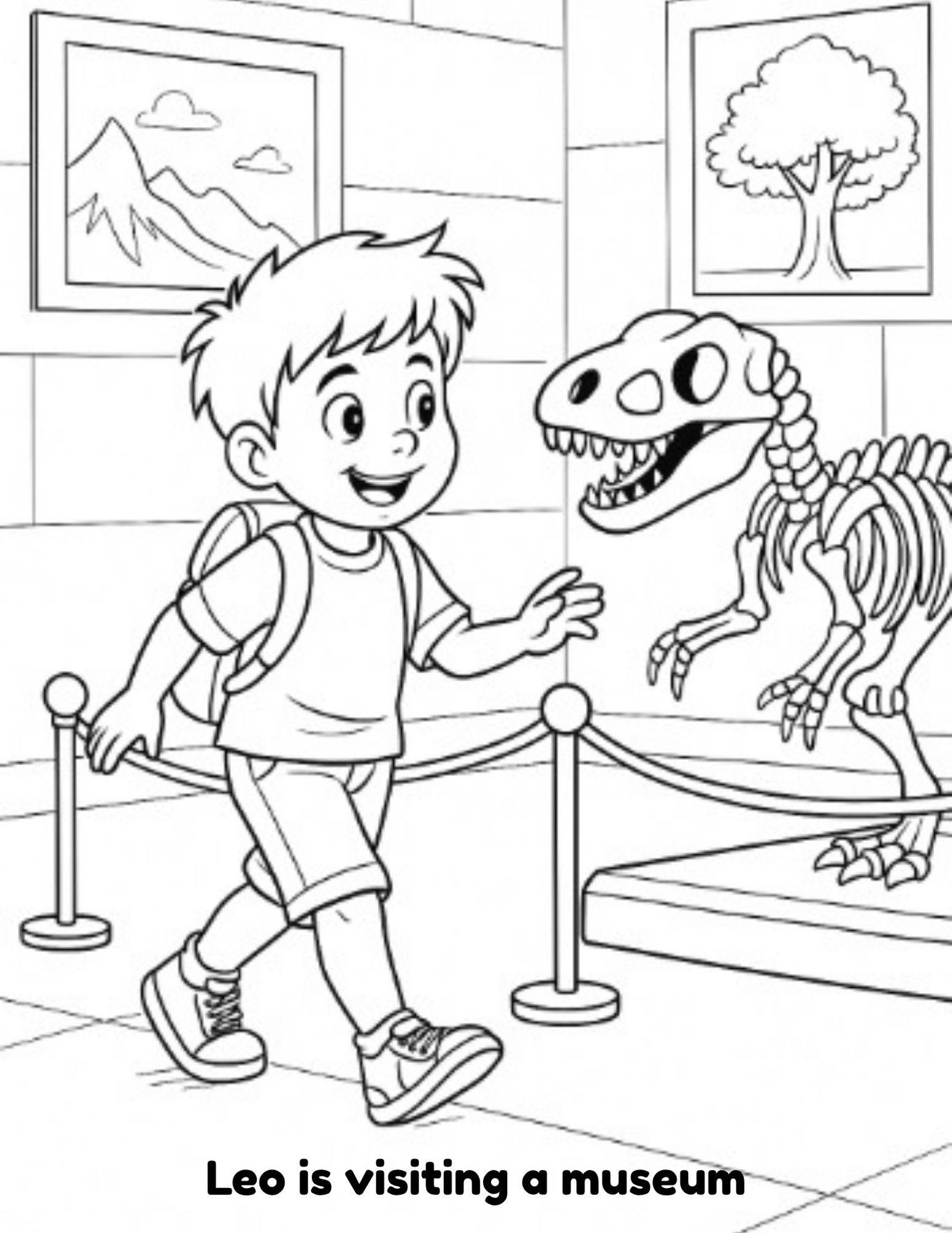 Leo's Discovery Adventures Coloring Book: 20 STEM Artline Pages (PDF ...