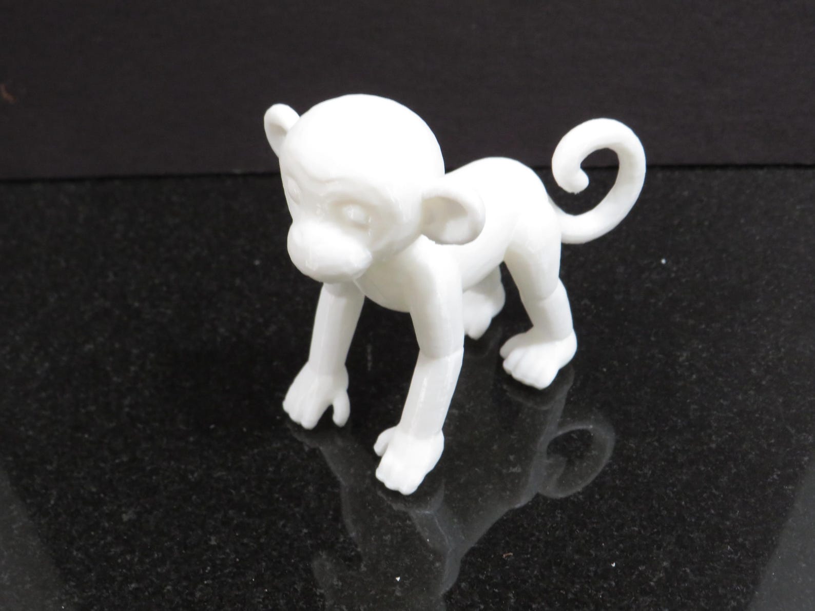 3D Printable Monkey STL File | Safari Primate Figurine - Etsy