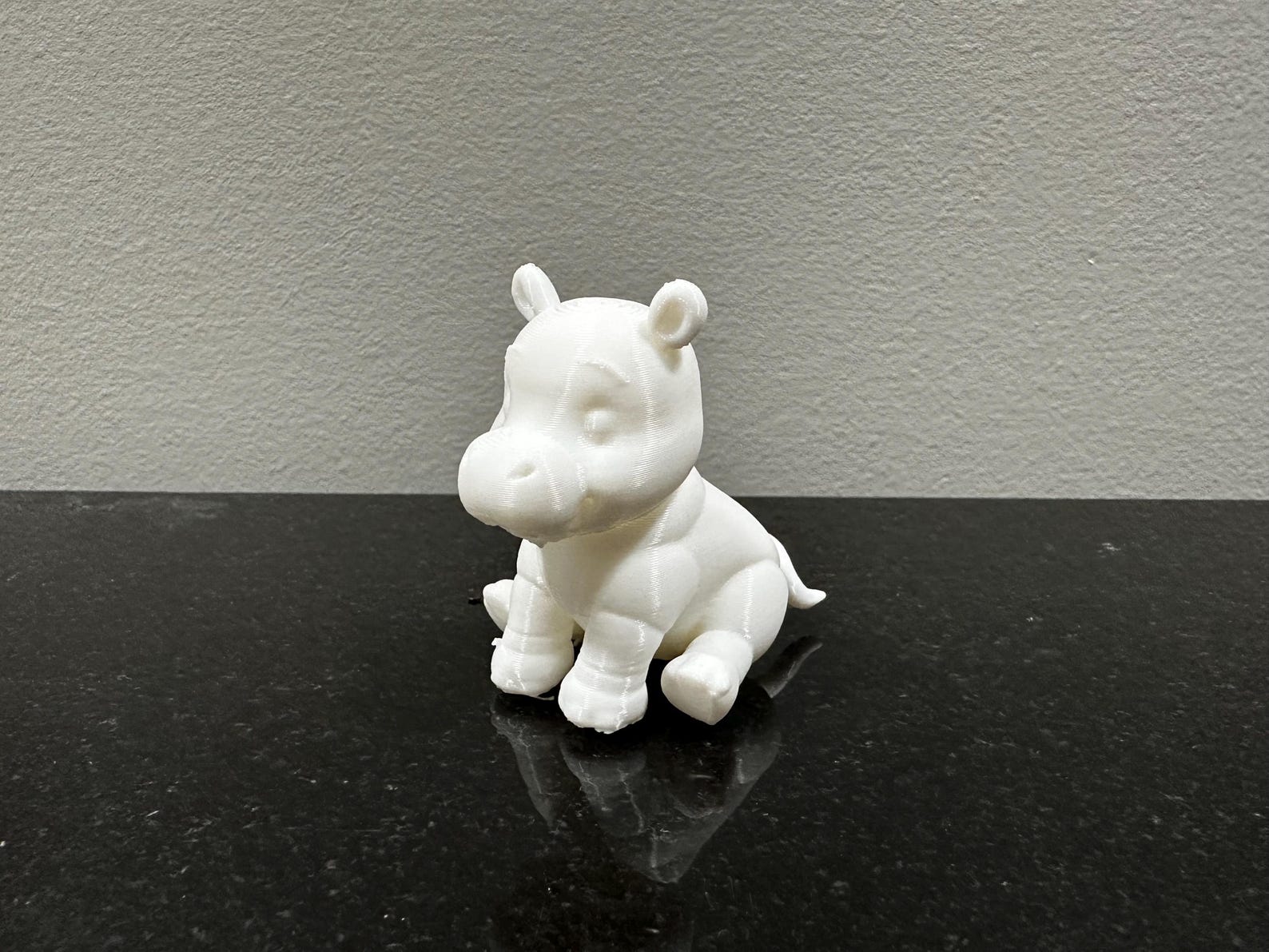 3D Printable Baby Hippo STL File: Safari Animal Figurine - Etsy