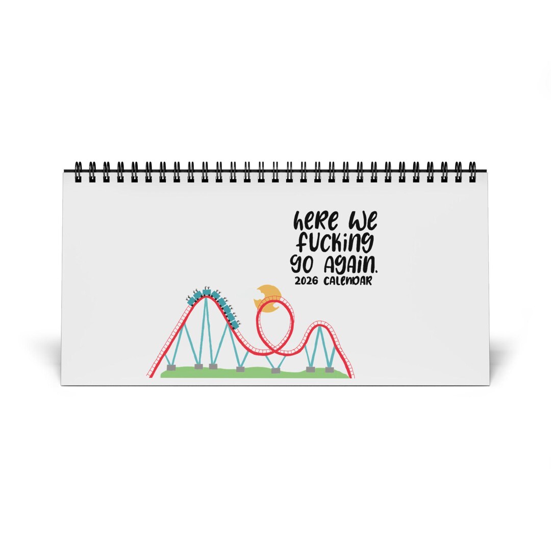 2026 Desktop Calendar – Humorous Desk Planner, Fun Office Decor - Etsy UK