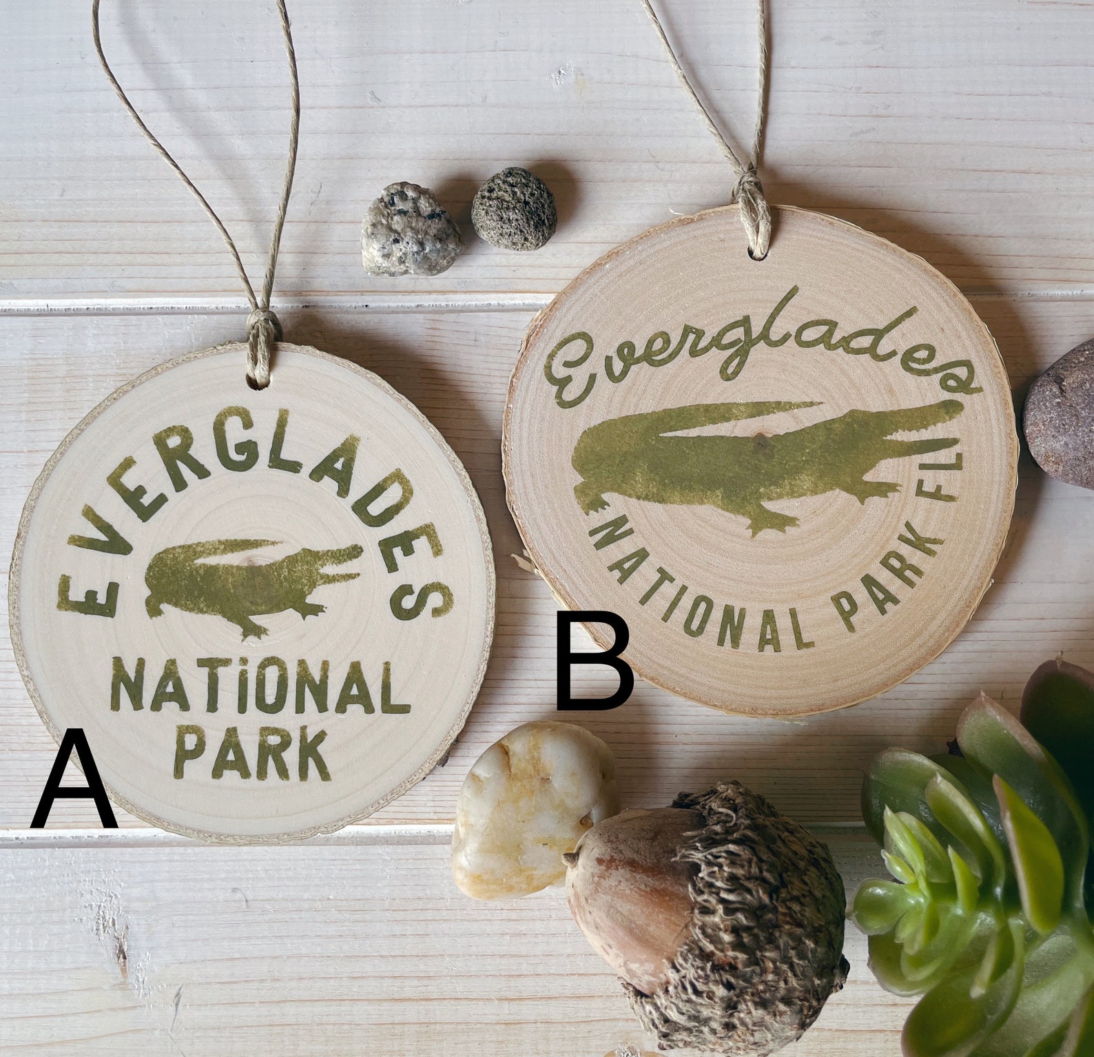 Everglades National Park Personalized Hand Painted Ornament | Etsy