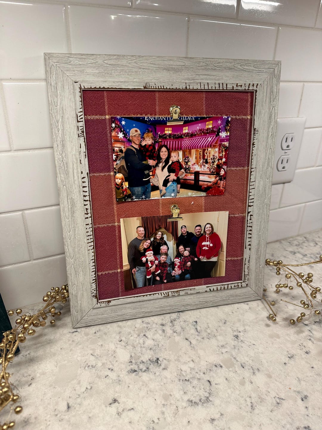 Upcycled Christmas Frame - Etsy