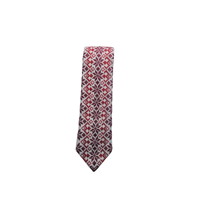 Hmong Embroidered Neck Tie - Etsy