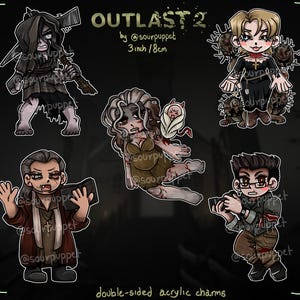 OUTLAST 2: 3inch/8cm Double-sided Acrylic Charms! - Etsy