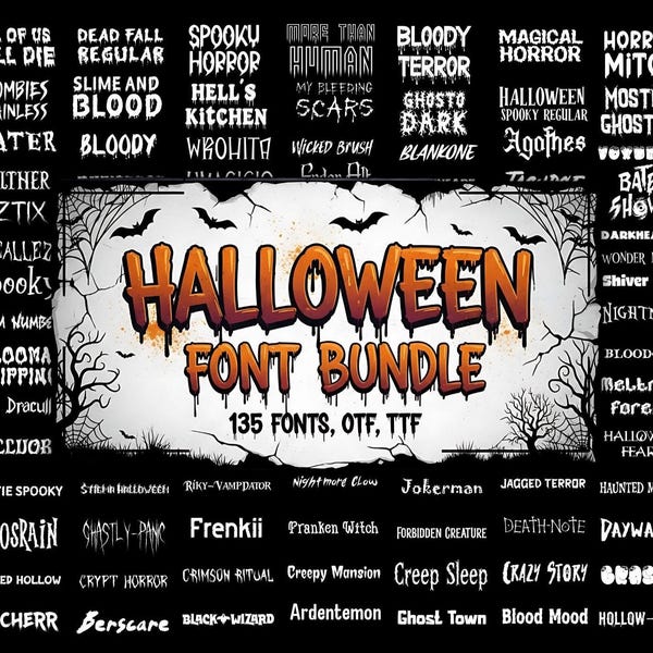 Drip Alpha Font - Etsy