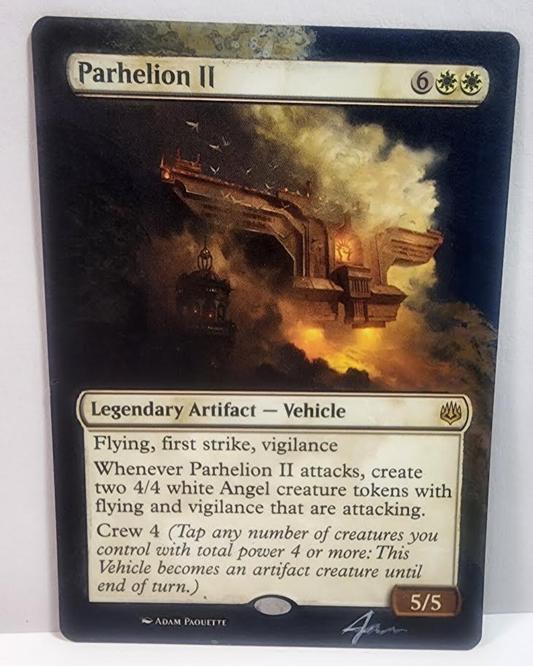 Parhelion II Hand Painted Magic the Gathering Borderless Alter - Etsy