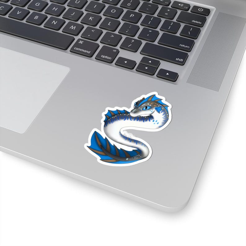 Serpent Dragon Stickers – Bold Mythical Stickers for Notebooks, Crafts ...