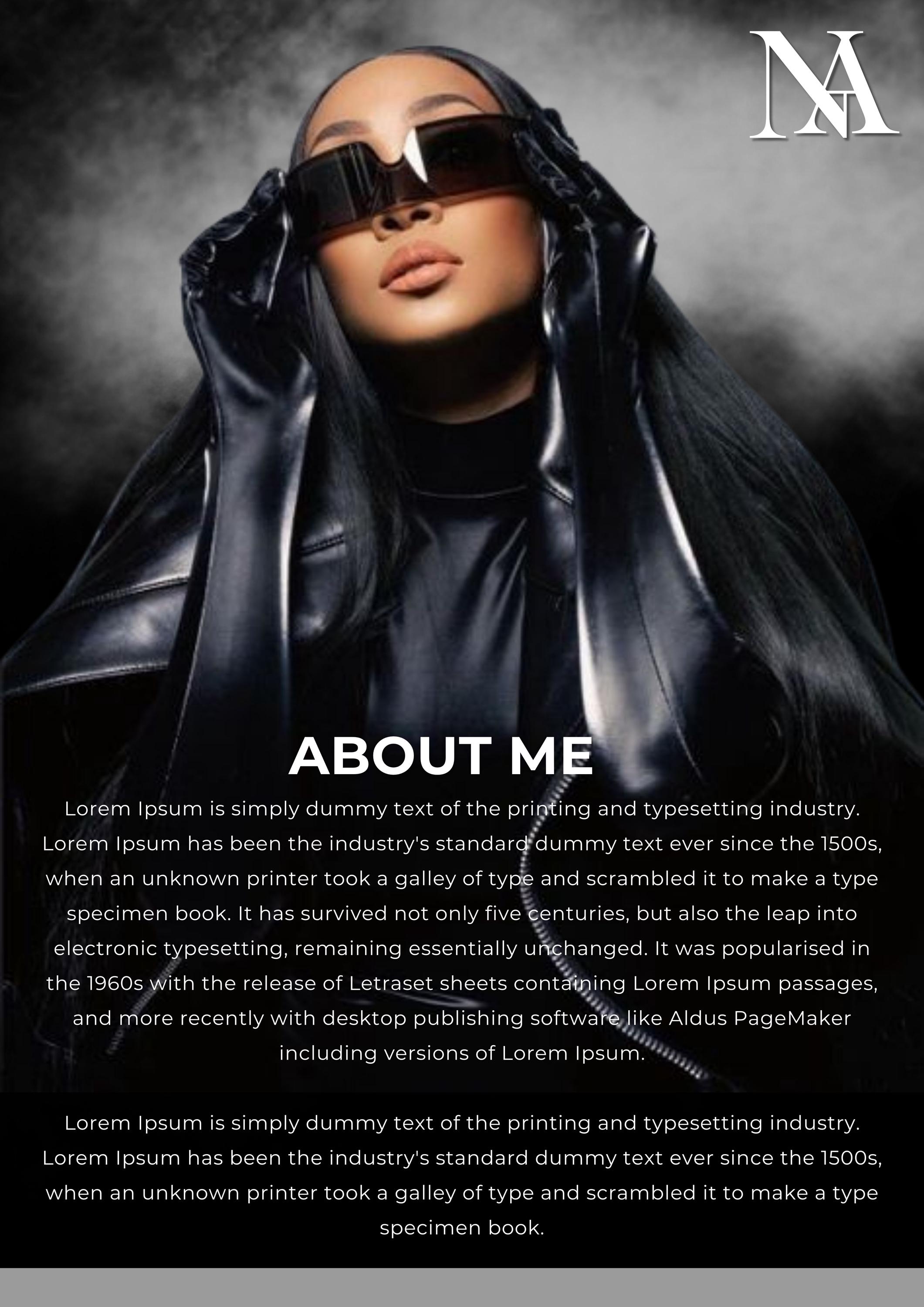 Editable Musician EPK Template: DJ, Artist, Influencer Media Kit (canva ...