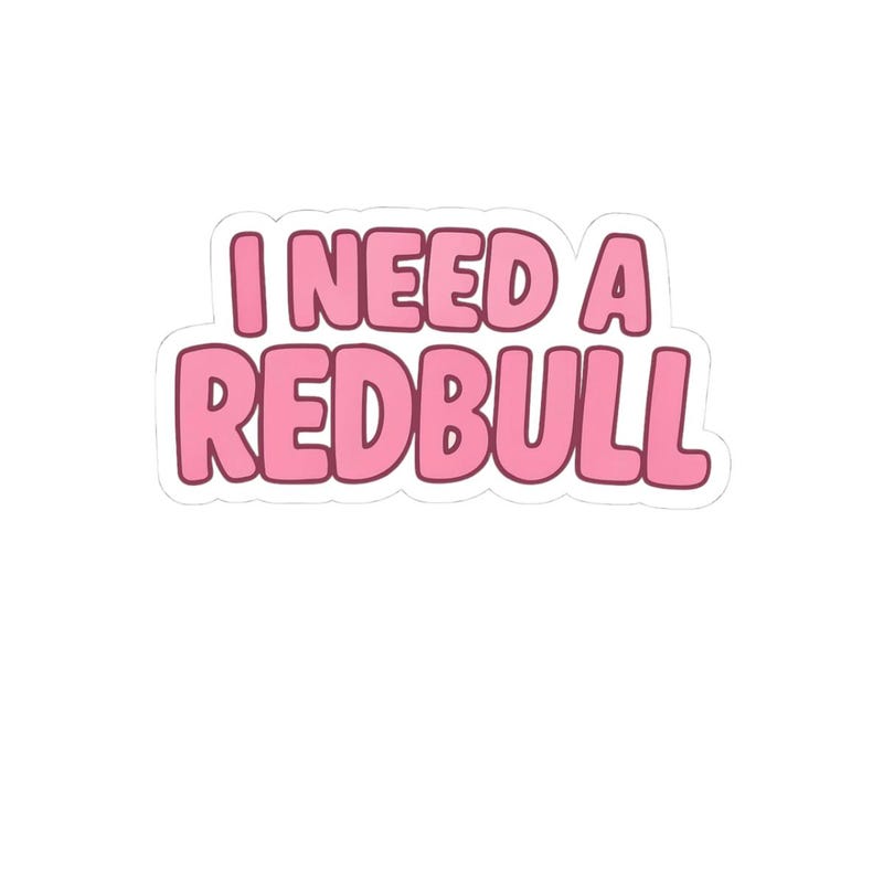 Cute Redbull Stickers - Etsy