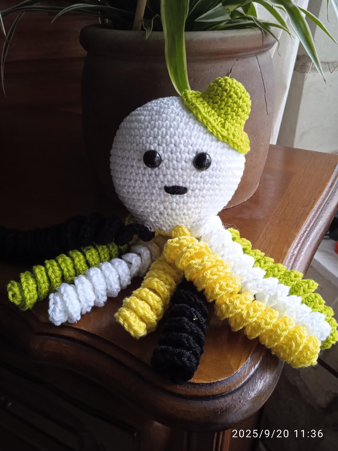Crocheted Octopus Lady - Etsy