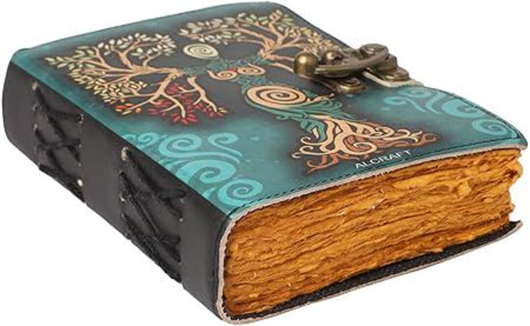 Rare and Antique ALCRAFT Blank Spell Book of Shadows Journal With Lock ...