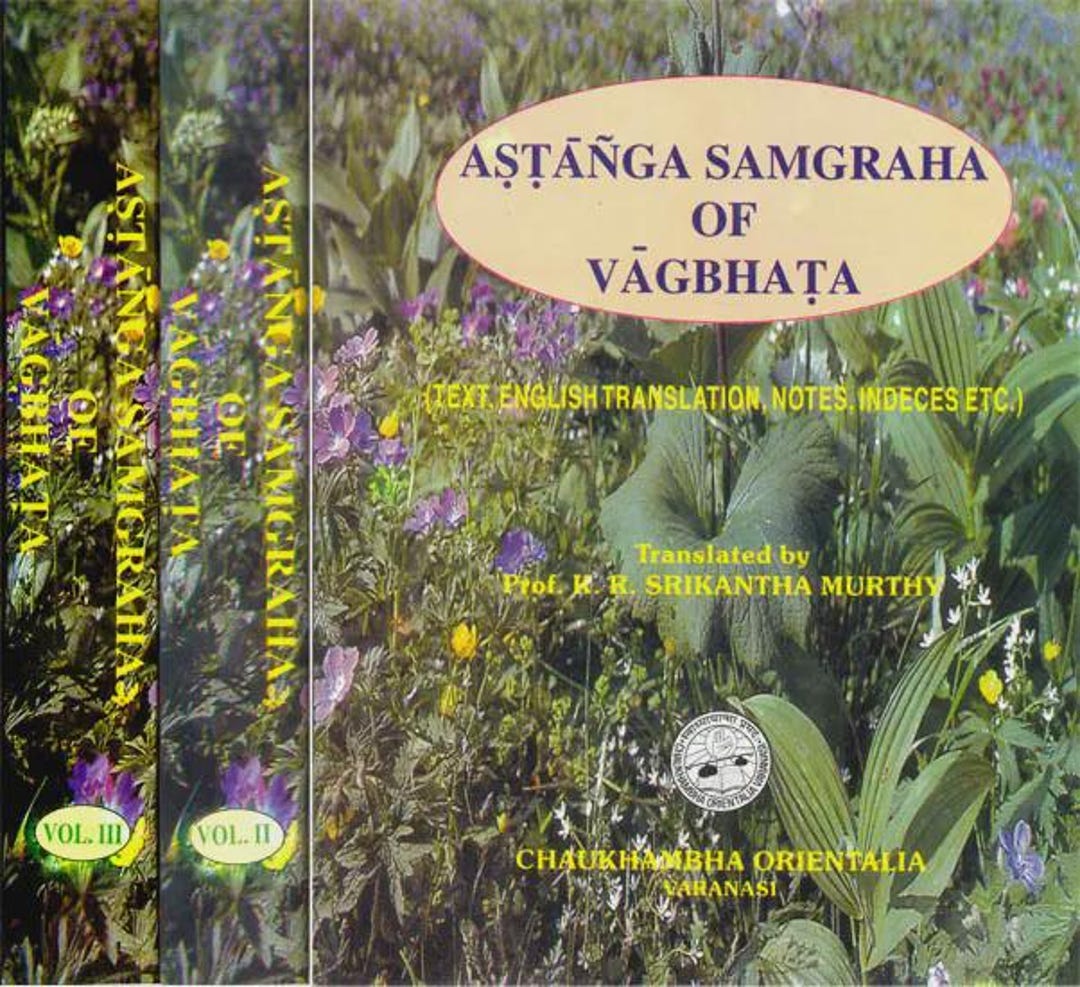 Rare Astanga Samgraha of Vagbhata Three Volumes Book for Gift and Home ...