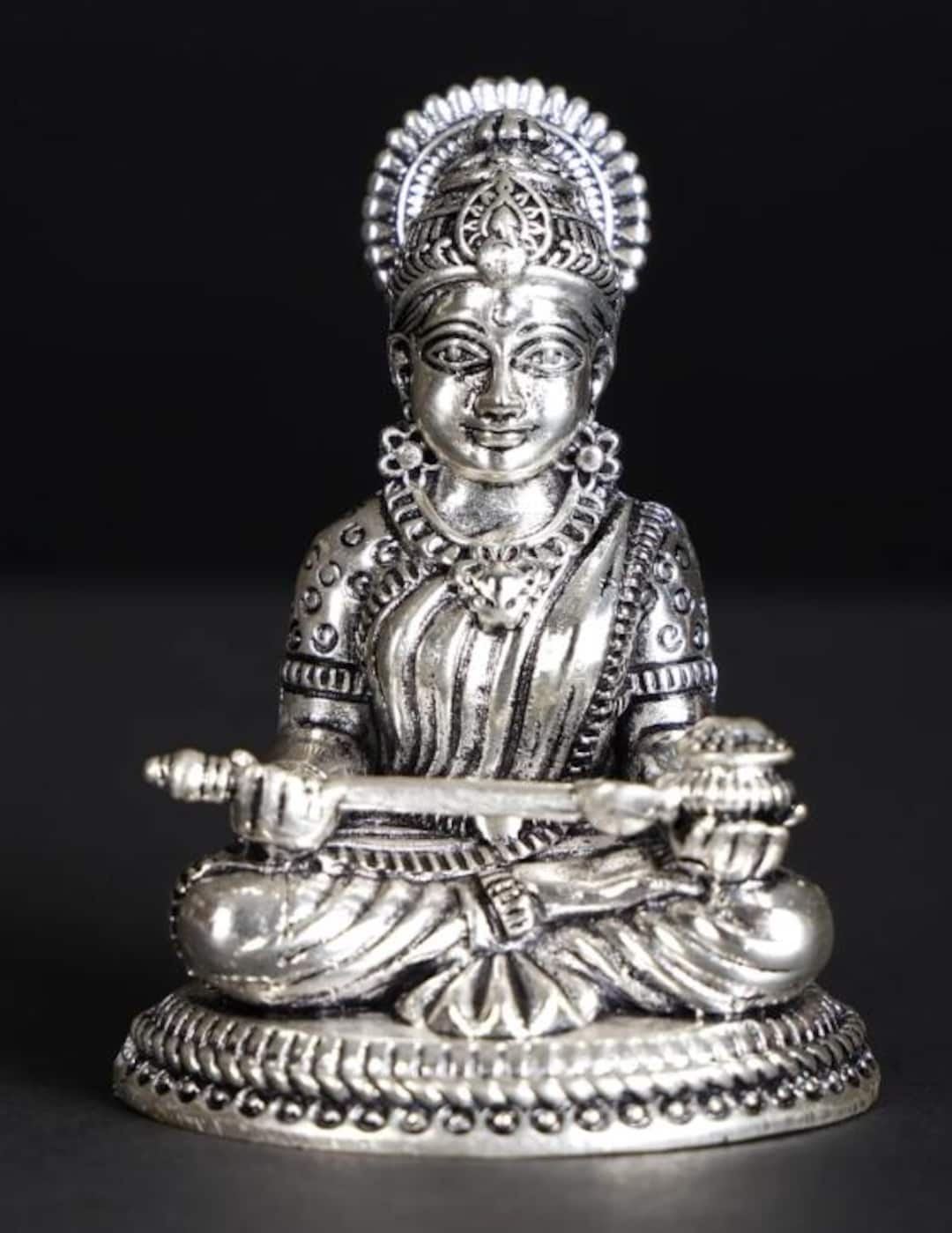 Rare and Antique Devi Annapurna Hindu Goddess of Food and Nourishment ...