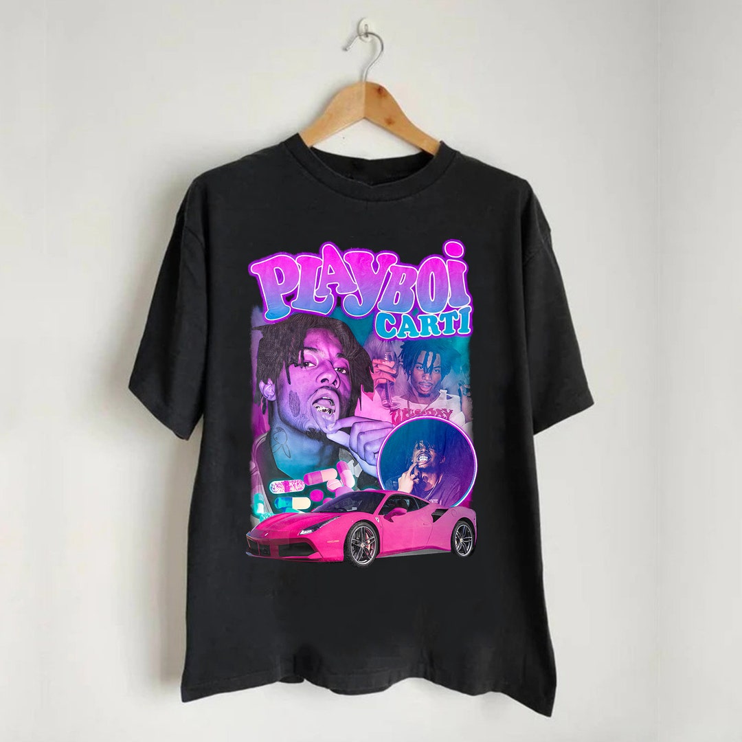 Vintage Playboi Carti Shirt Rapper Playboi Carti Bootleg - Etsy