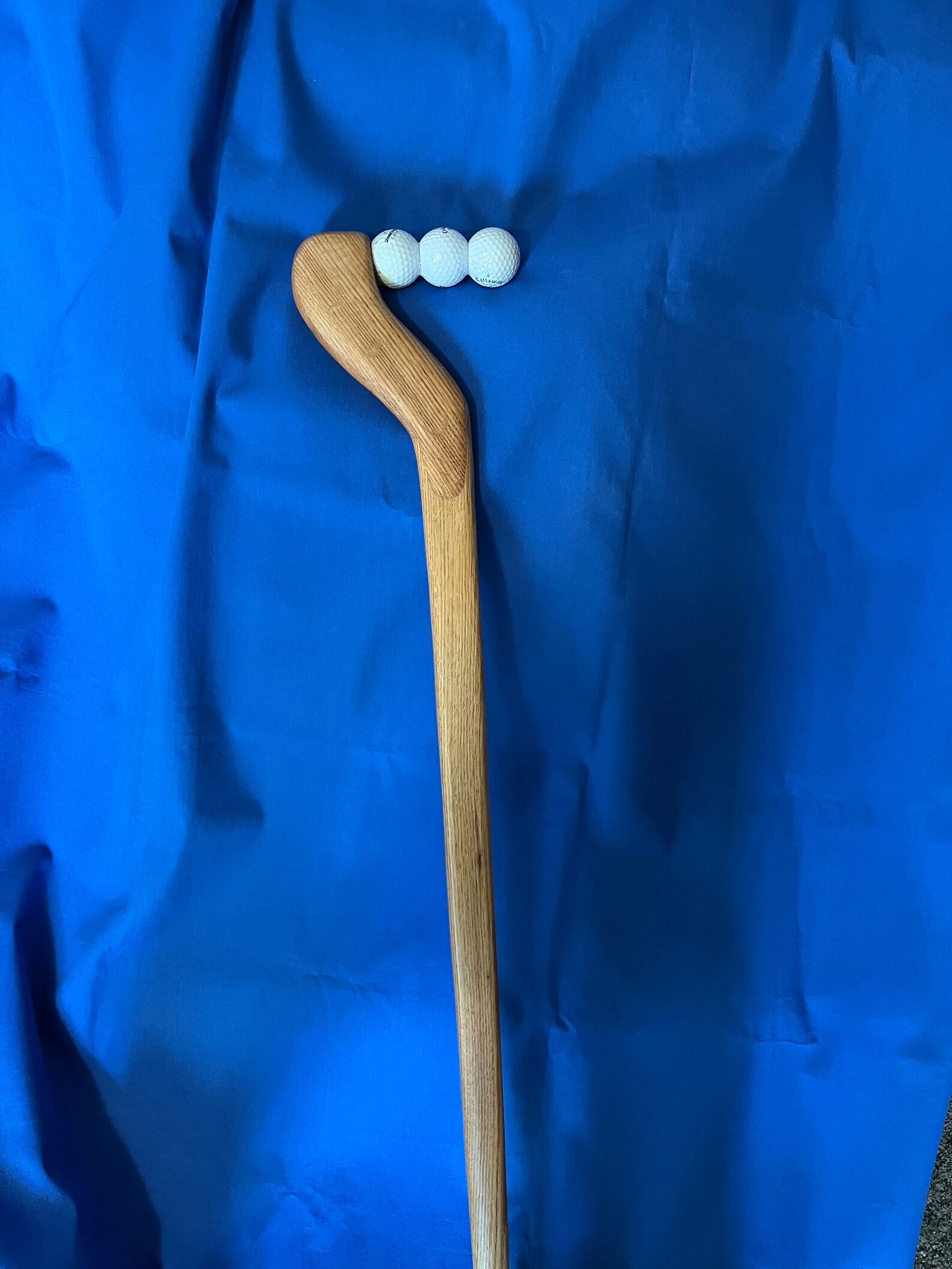 Golf Ball Cane Walking Stick Hand Made - Etsy