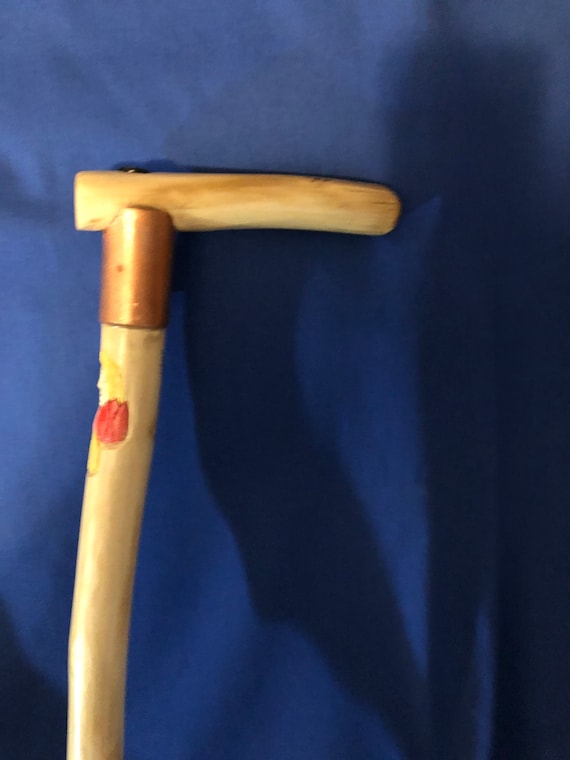 Flower lady cane with tulips hand made one of a kind | Etsy