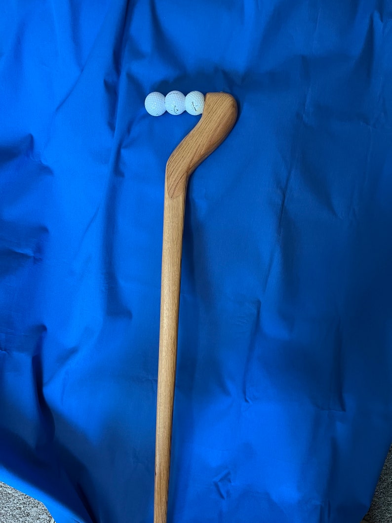 Golf Ball Cane Walking Stick Hand Made - Etsy