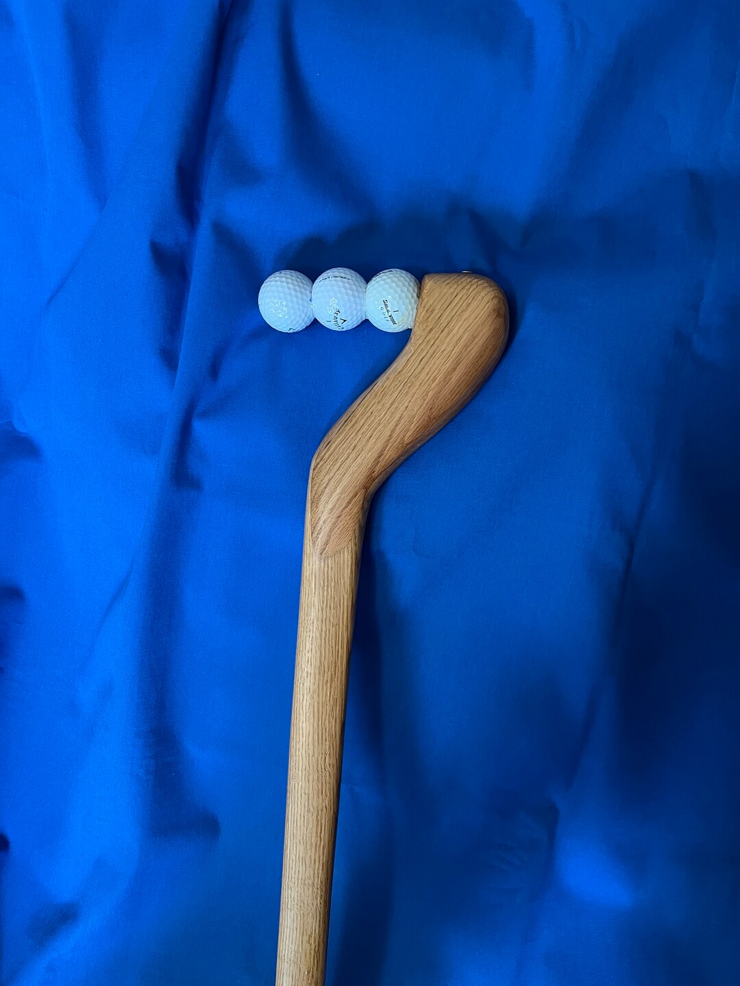 Golf Ball Cane Walking Stick Hand Made - Etsy