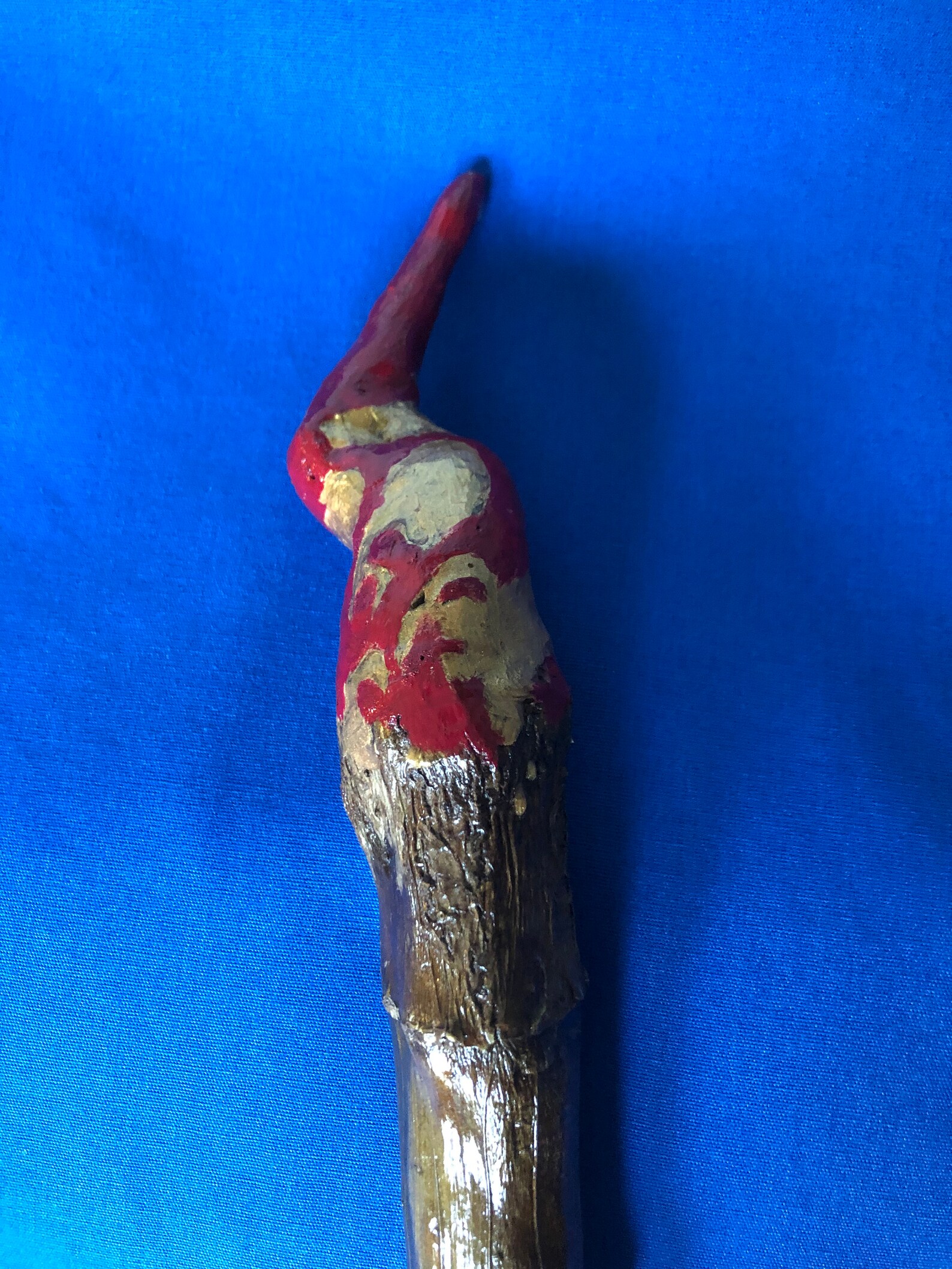 Walking Stick Cane Sunflower Stalk Hand Made One of a Kind - Etsy