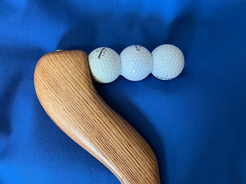Golf Ball Cane Walking Stick Hand Made - Etsy