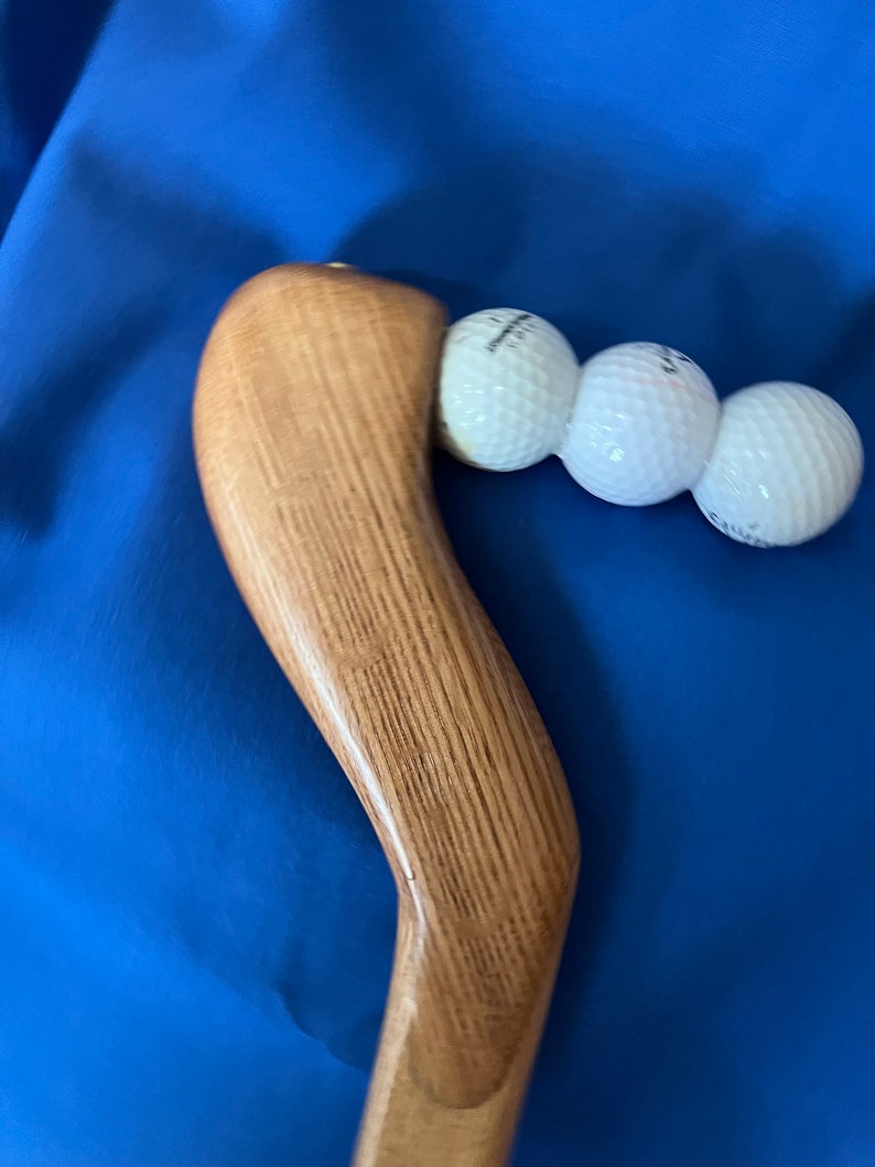 Golf Ball Cane Walking Stick Hand Made - Etsy