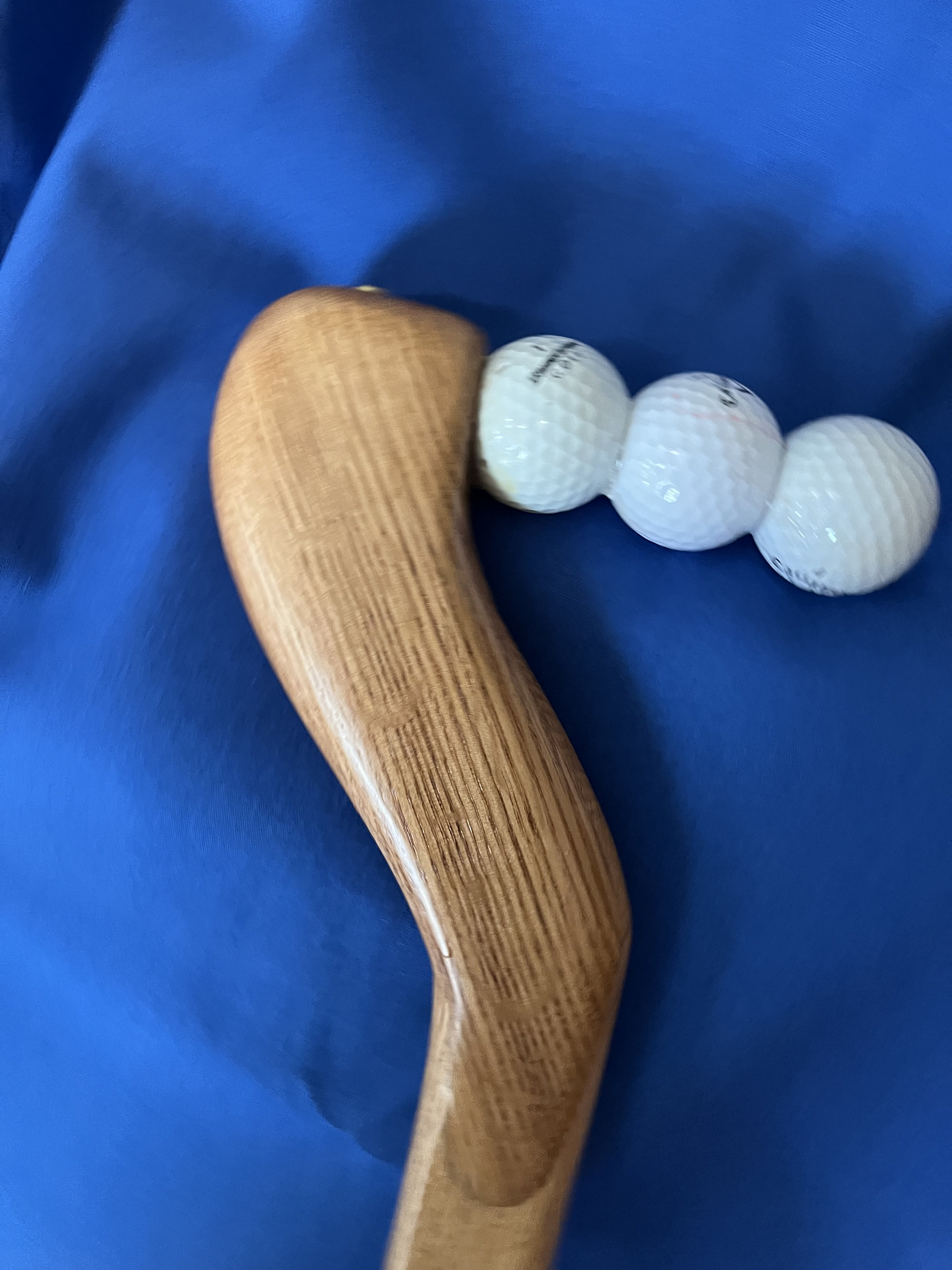 Golf Ball Cane Walking Stick Hand Made - Etsy