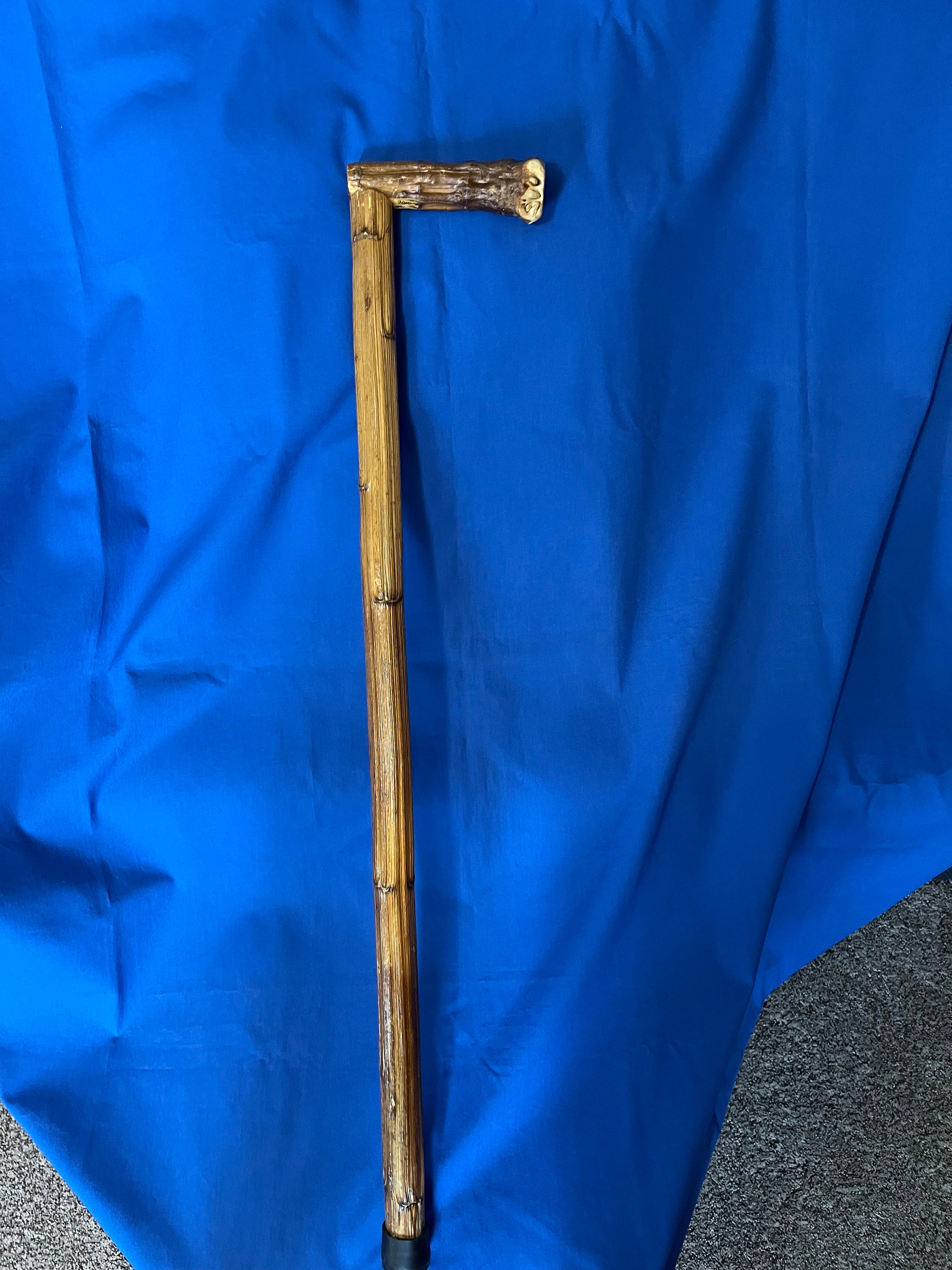 Cane Walking Stick Sunflower Stalk - Etsy