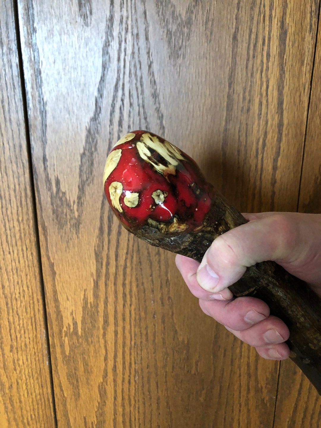 Sunflower Stalk Walking Stick Cane - Etsy