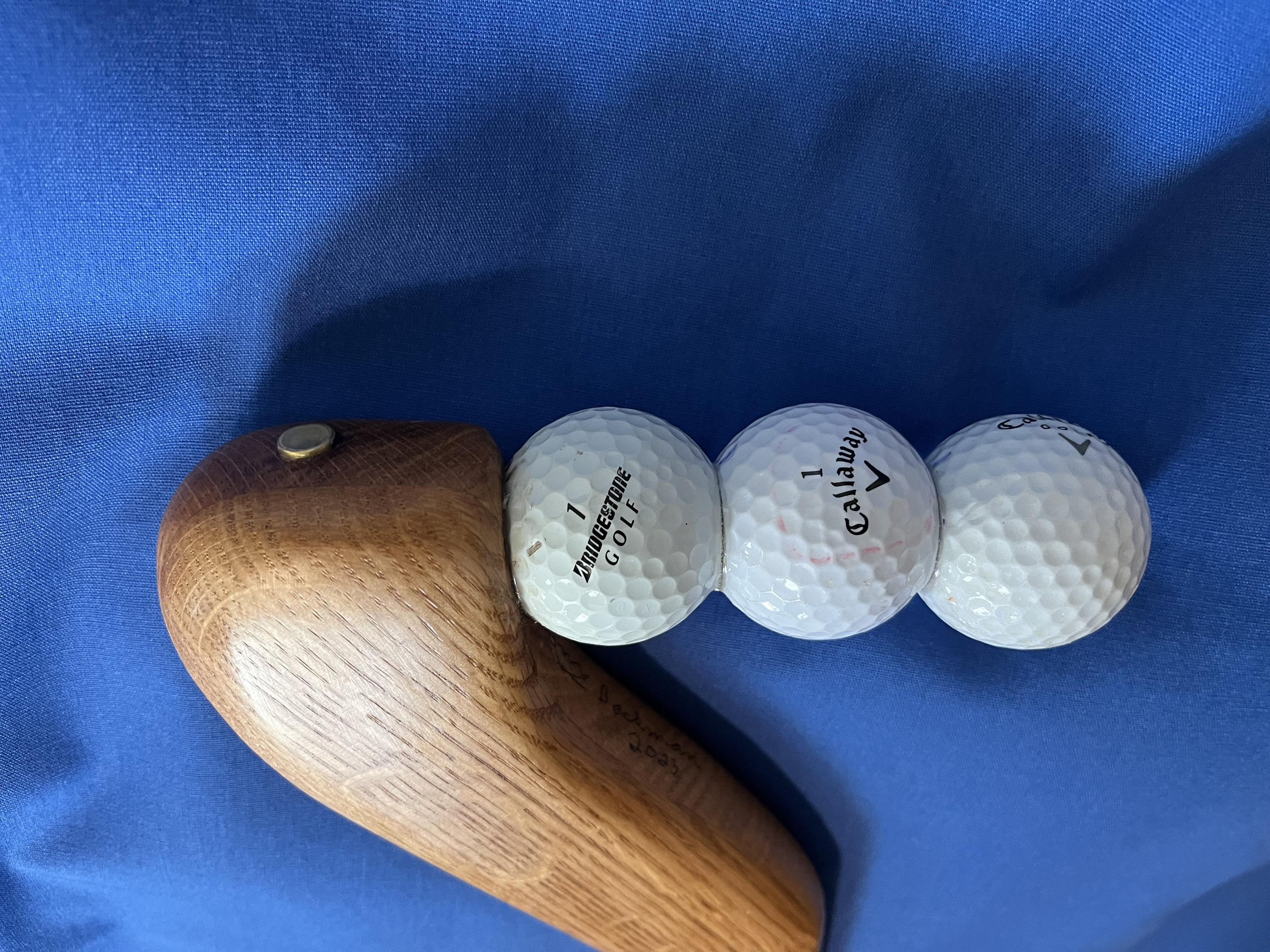 Golf Ball Cane Walking Stick Hand Made - Etsy