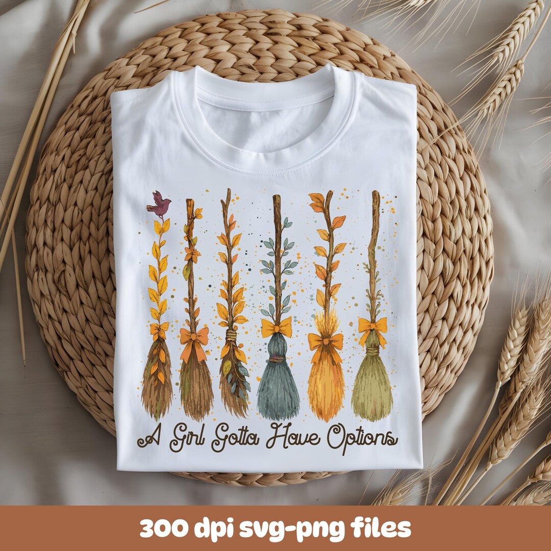 A Girl Gotta Have Options Witch Brooms Png, Pink Coquette Girly ...