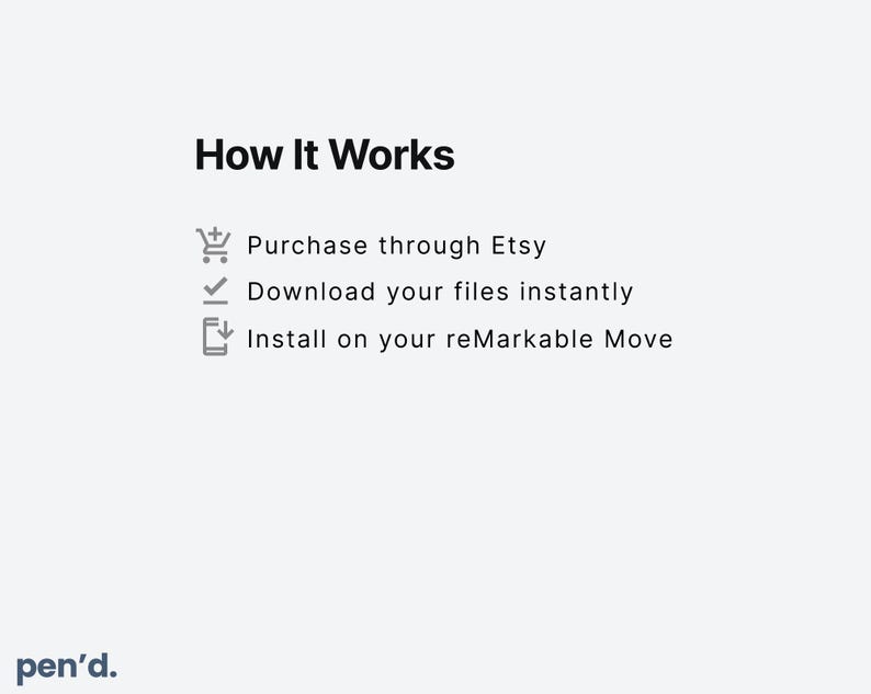 Daily Planner for Remarkable Paper Pro Move Tablets - Etsy