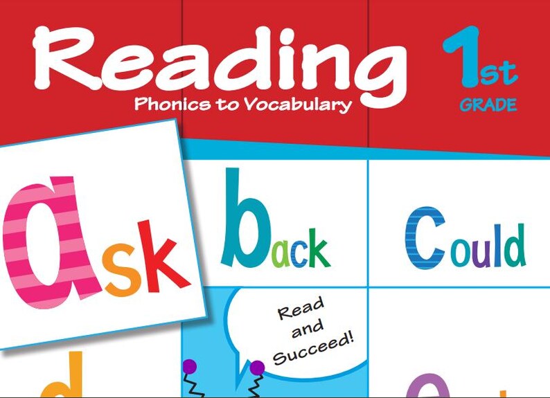1st Grade- Reading: Phonics and Vocabulary - Etsy