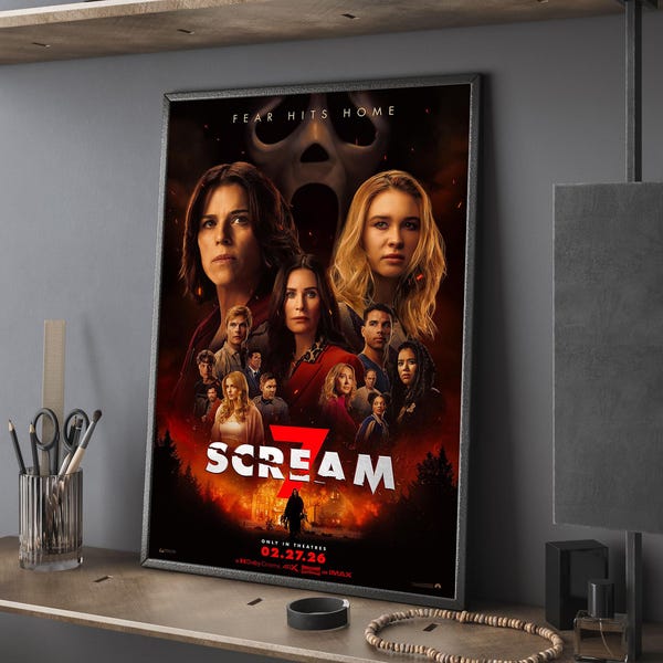 Scream 7 Movie Poster - Etsy
