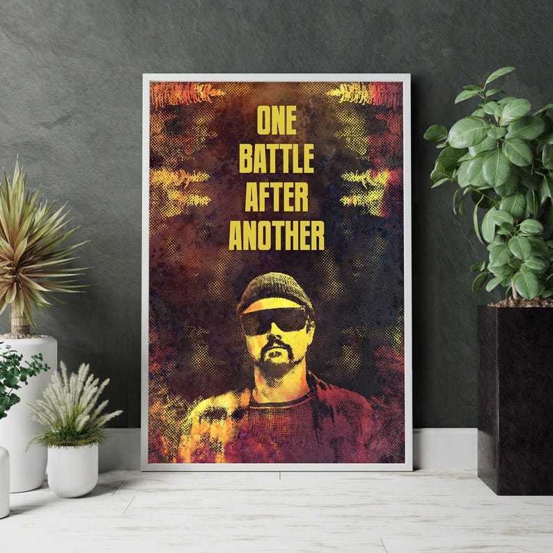 One Battle After Another Movie Poster, Canvas Prints, Wall Art, Home ...