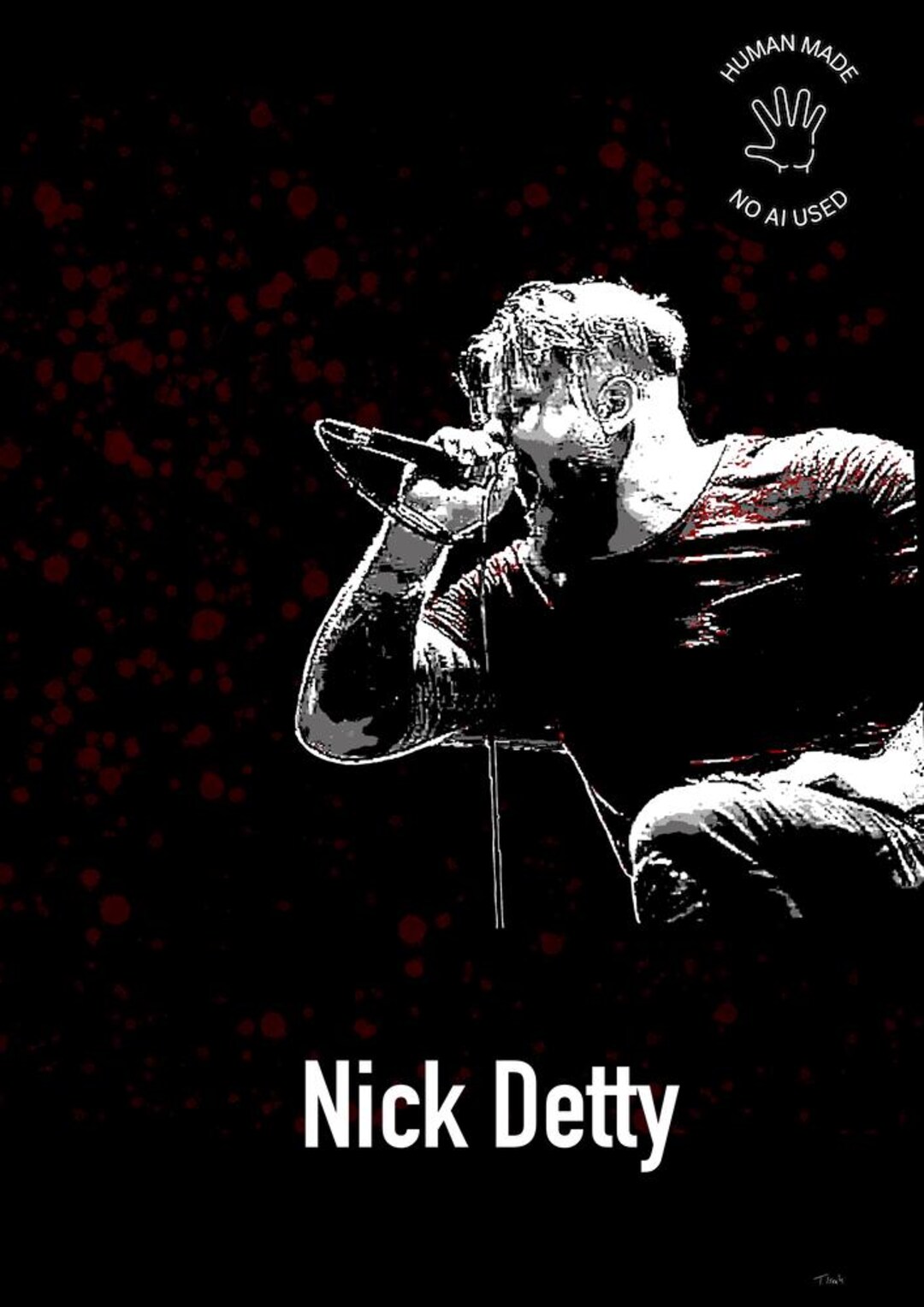 Nick Detty | Wolves at the Gate | Retro Style | Handcrafted Digital ...