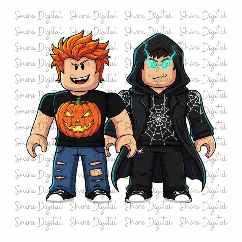 Roblox Halloween Costume - Etsy