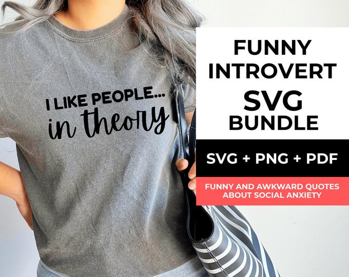 80 Designs! Introvert Svg Bundle, Introverts Svg, Funny Svg Sayings ...