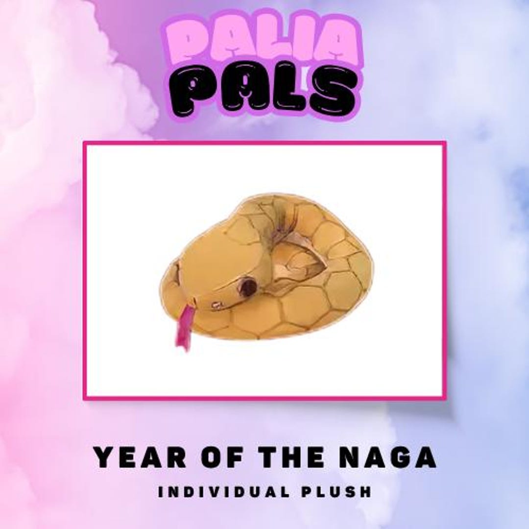 Palia | Year of the Naga Plush - Etsy