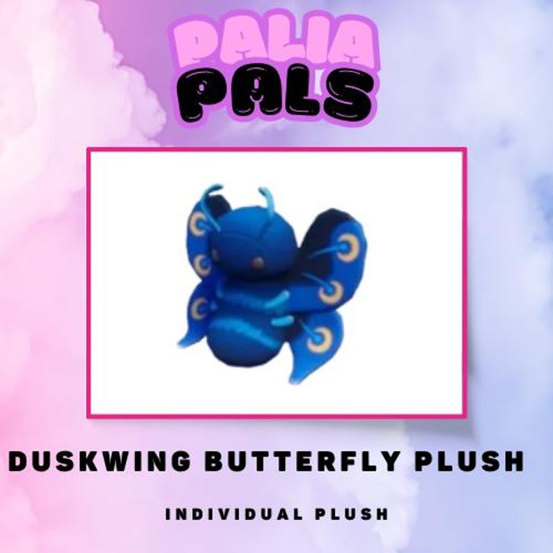 Palia | Duskwing Butterfly Plush - Etsy