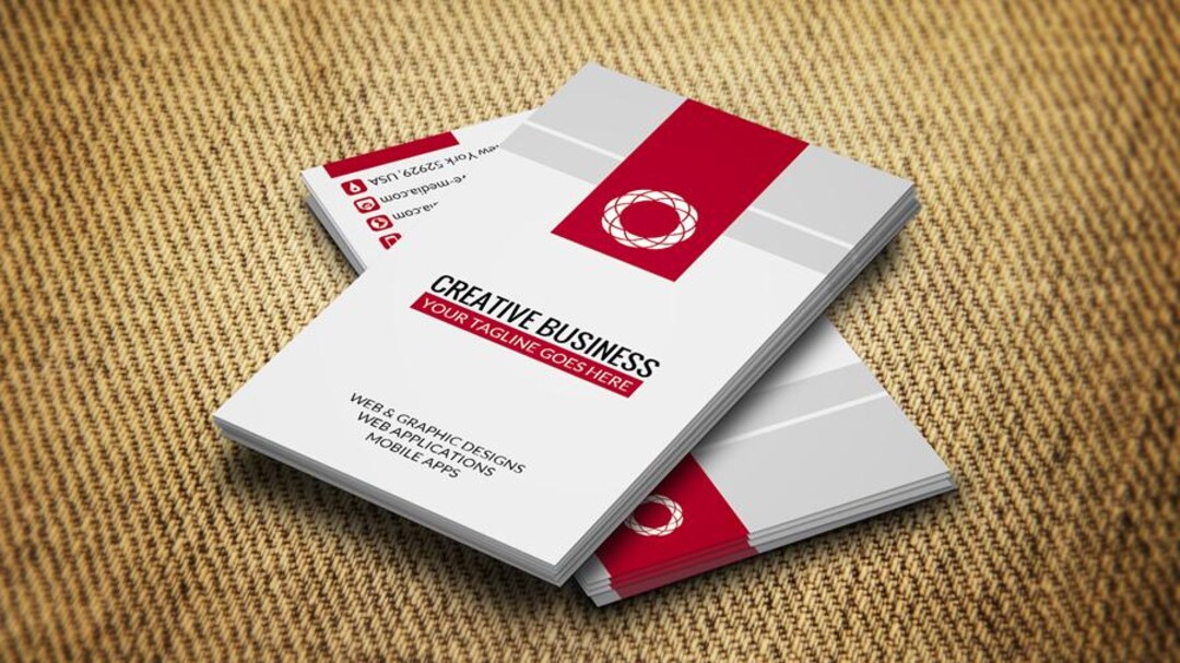 Fully Editable Business Card Template | CMYK, High Res, Customizable ...