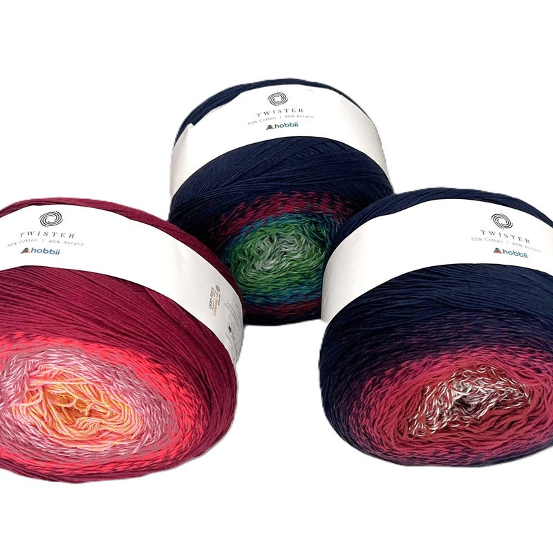 Hobbii twister solid yarn - Etsy.de