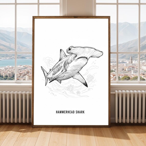 Hamerhaai Kunst
