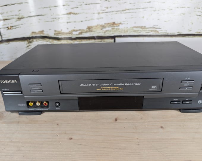 Toshiba V625CG VHS VCR – Video Cassette Player – 4 Hi-fi Heads – AV ...